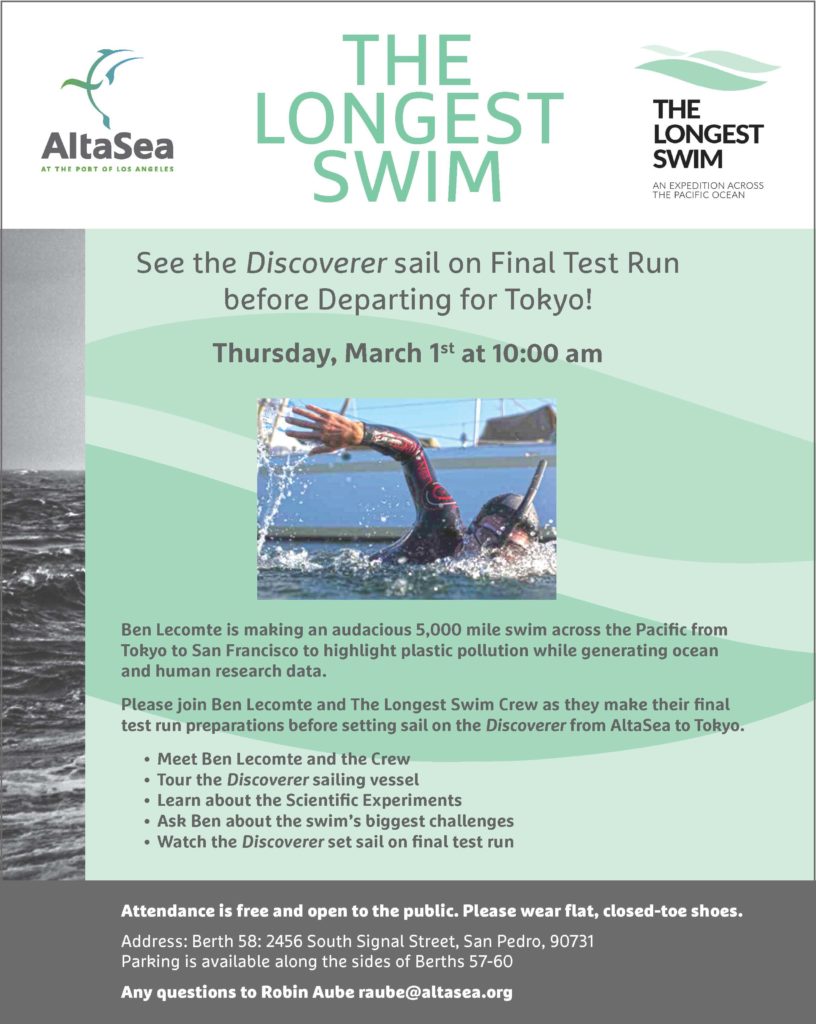 The Longest Swim - San Pedro Calendar