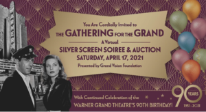 Gathering for the Grand: A Silver Screen Soiree-Virtual Event - San ...
